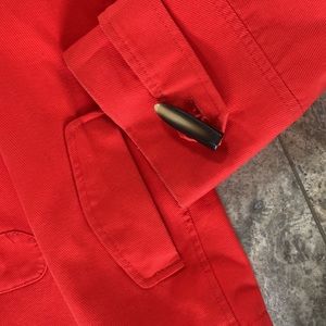 Banana Republic | Jackets & Coats | Banana Republic Red Hooded Toggle ...